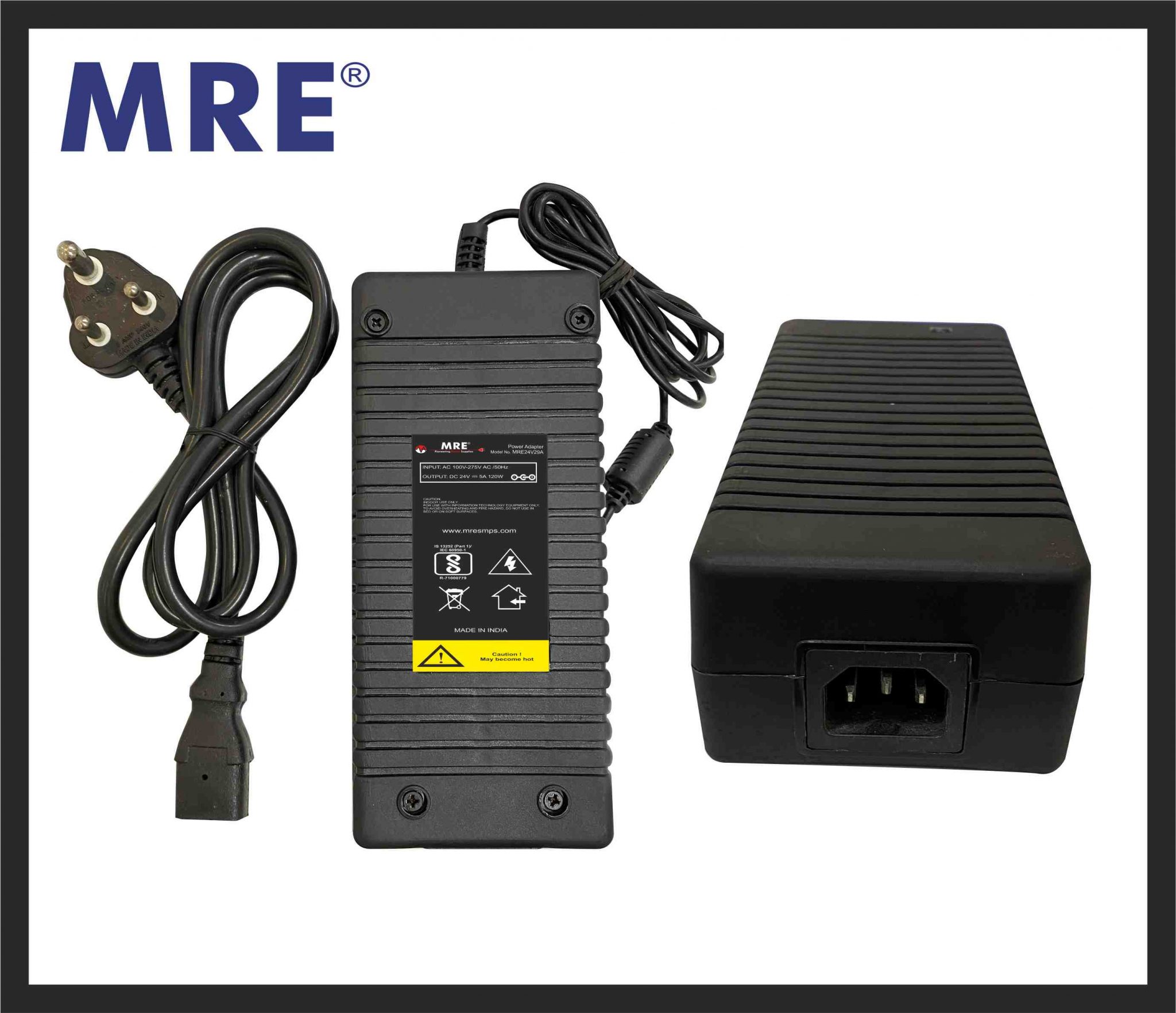 DC 12V – 5A Desktop Power Adapter – MRE MR Powertech