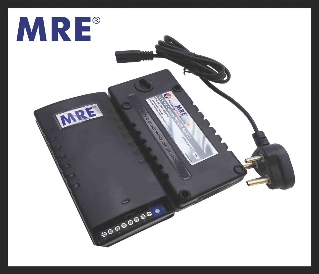 CCTV Power Supply 4 Channel | Power Supply for CCTV camera - MRE