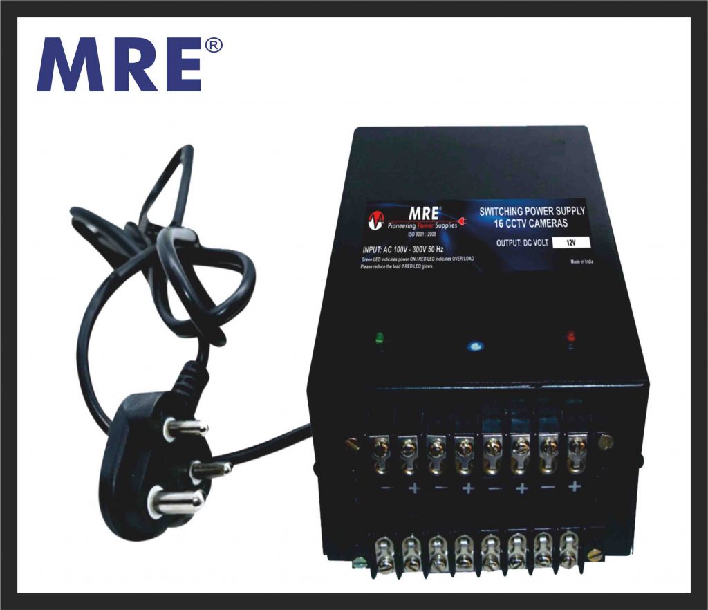 CCTV Power Supply 16 Channel - CCTV Power Supply - MRE
